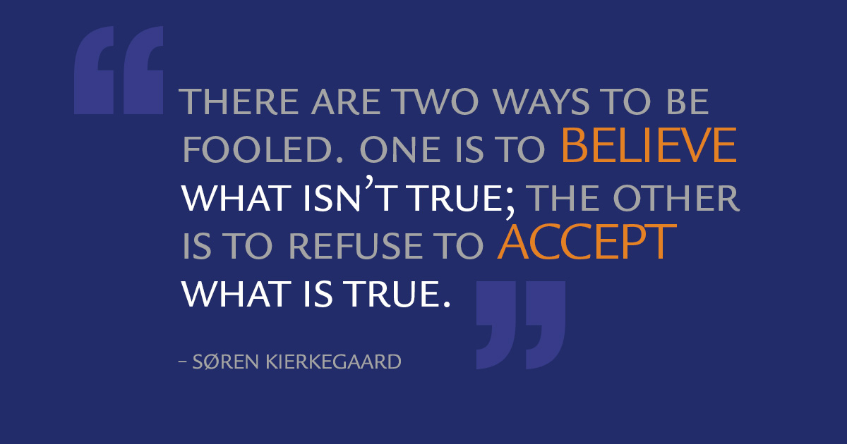 MM032 - there are two ways to be fooled. one is to BELIEVE what isn’t ...